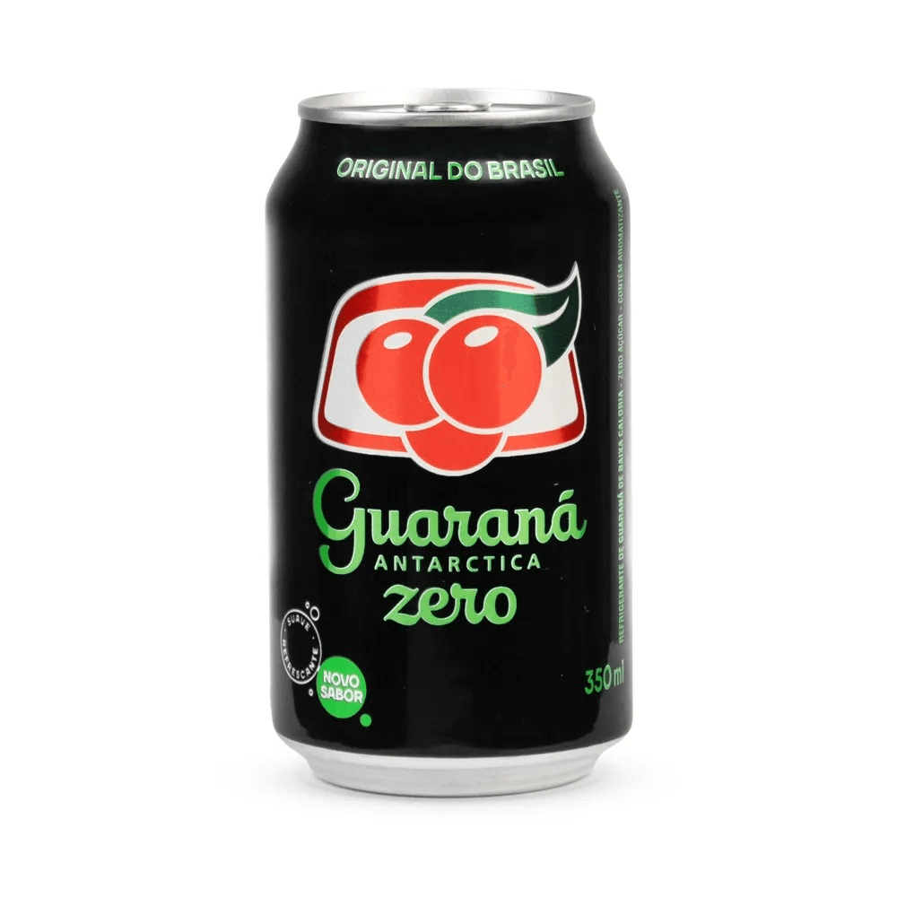 Refrigerante Antarctica Guaraná Zero Lata 350ml