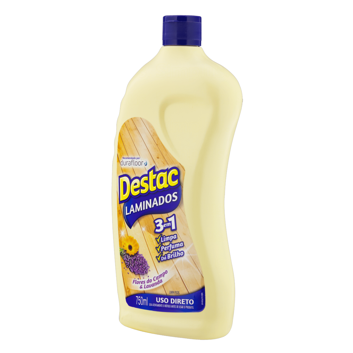 Limpador Destac Para Pisos Laminados Lavanda E Alfazema 750ml