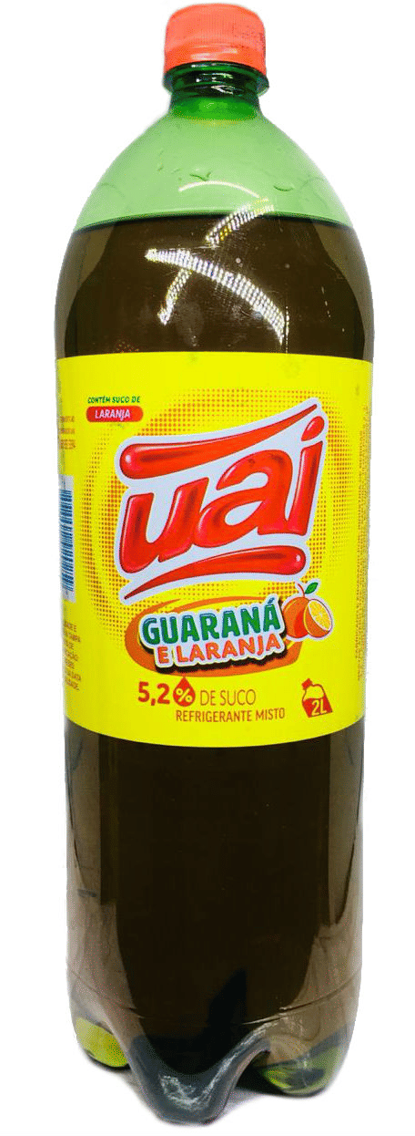 Refrigerante Guaraná com Laranja Uai 2l